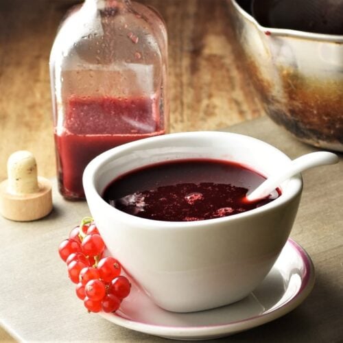 Easy Redcurrant Sauce Recipe - Everyday Healthy Recipes