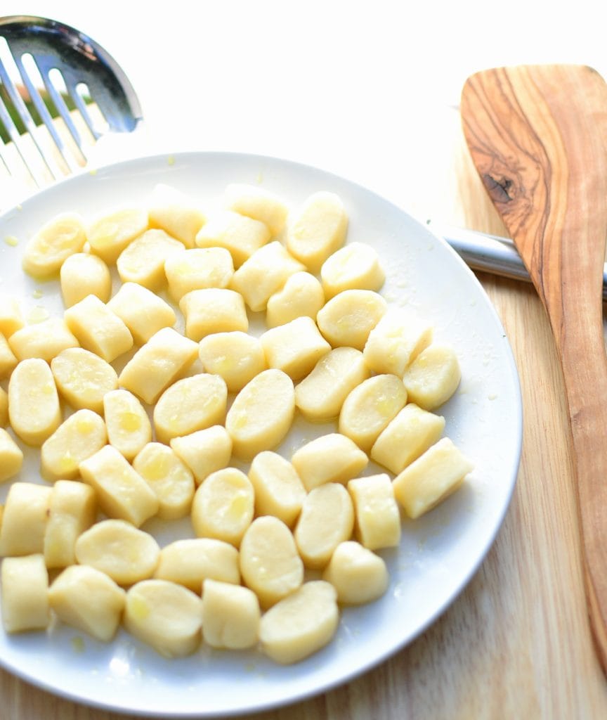 Polish Potato Dumplings (Kopytka) with Mushroom Sauce - Everyday ...