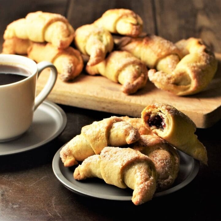 Polish Rogaliki (Rugelach) Crescent Cookies - Everyday Healthy Recipes