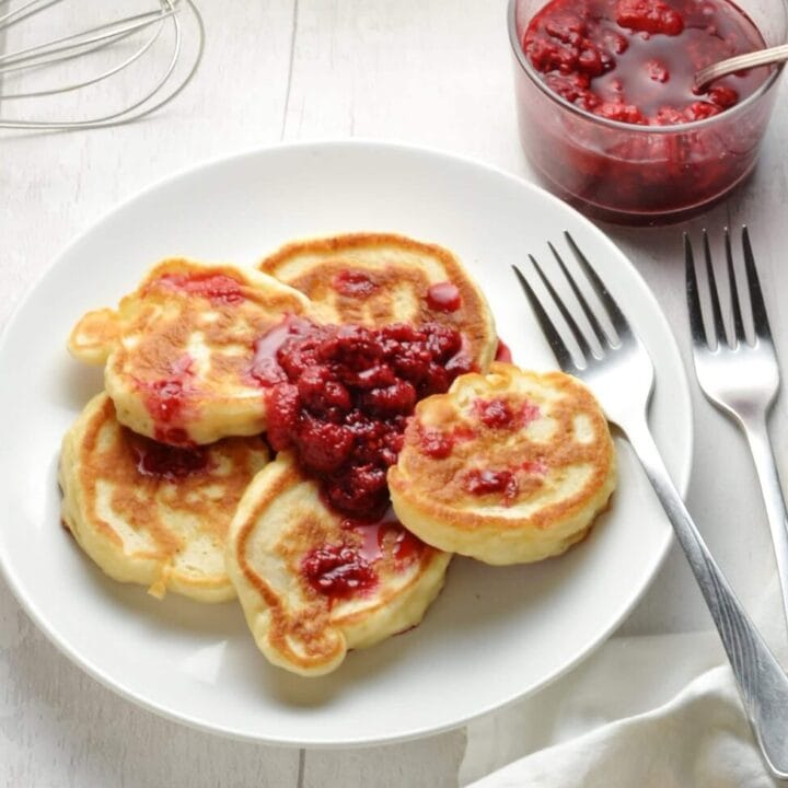 Polish Pancakes with Yeast (Racuchy) - Everyday Healthy Recipes
