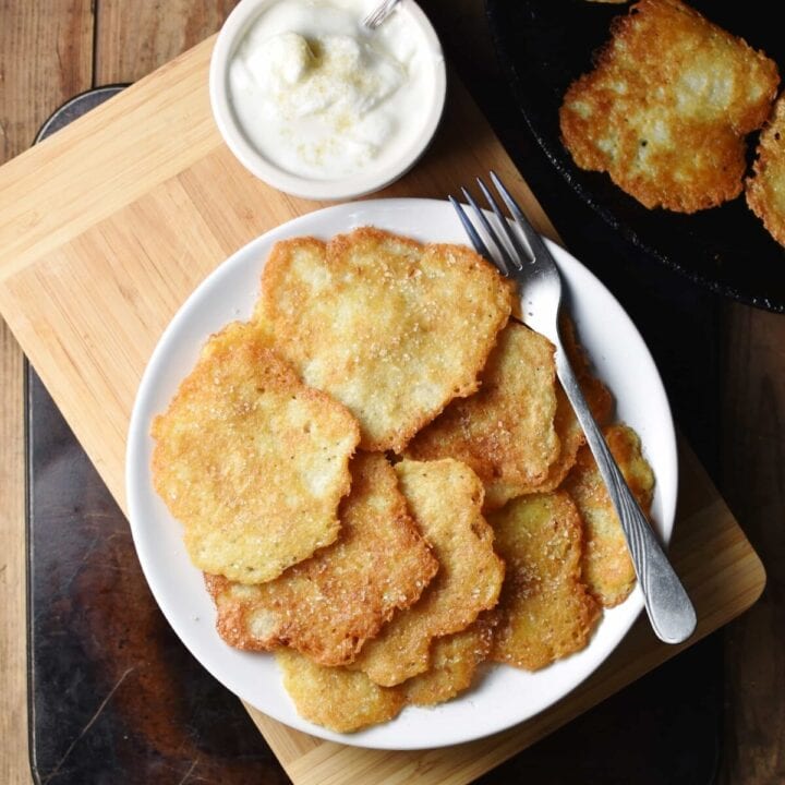 Crispy Polish Potato Pancakes (Placki Ziemniaczane) - Everyday Healthy ...