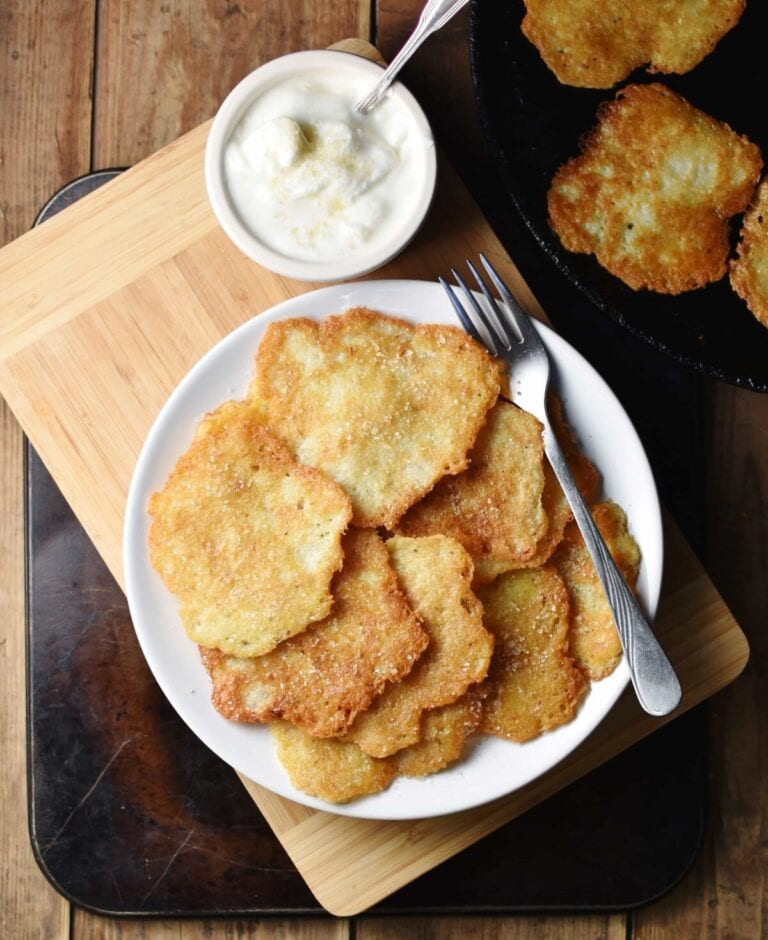Crispy Polish Potato Pancakes (Placki Ziemniaczane) - Everyday Healthy ...