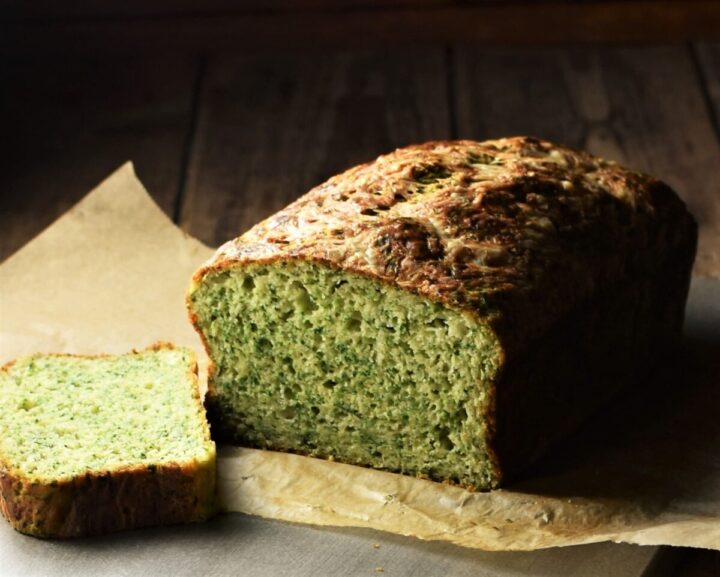 Fresh Spinach Quick Bread with Buttermilk - Everyday Healthy Recipes