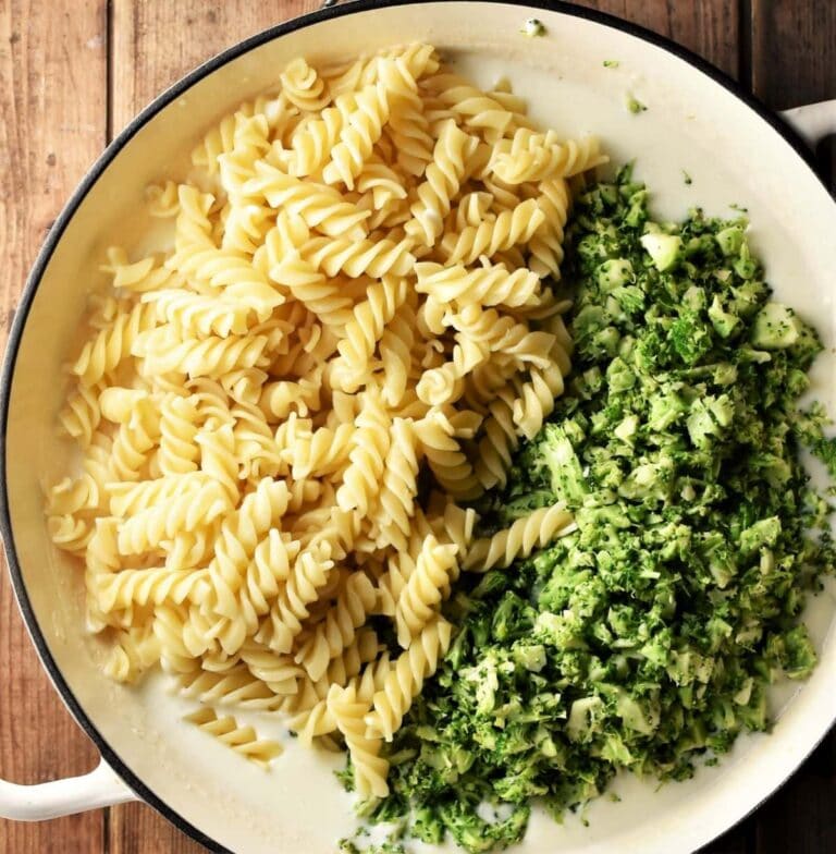 Creamy Pasta and Broccoli (Low Fat) - Everyday Healthy Recipes