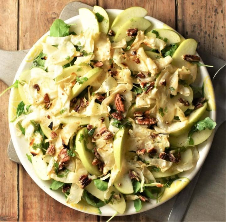 Roasted Celery Root (Celeriac) Salad - Everyday Healthy Recipes