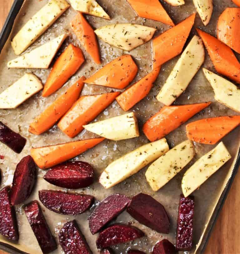 Balsamic Roasted Root Vegetables - Everyday Healthy Recipes