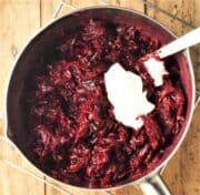Polish Shredded Beets (Buraczki na Ciepło) - Everyday Healthy Recipes