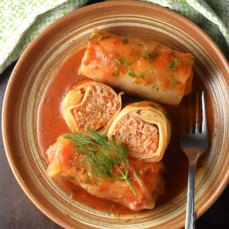 Turkey Cabbage Rolls (No Rice) - Everyday Healthy Recipes