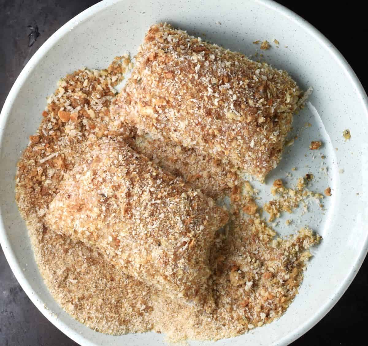Breaded Chicken Roll-Ups - Everyday Healthy Recipes